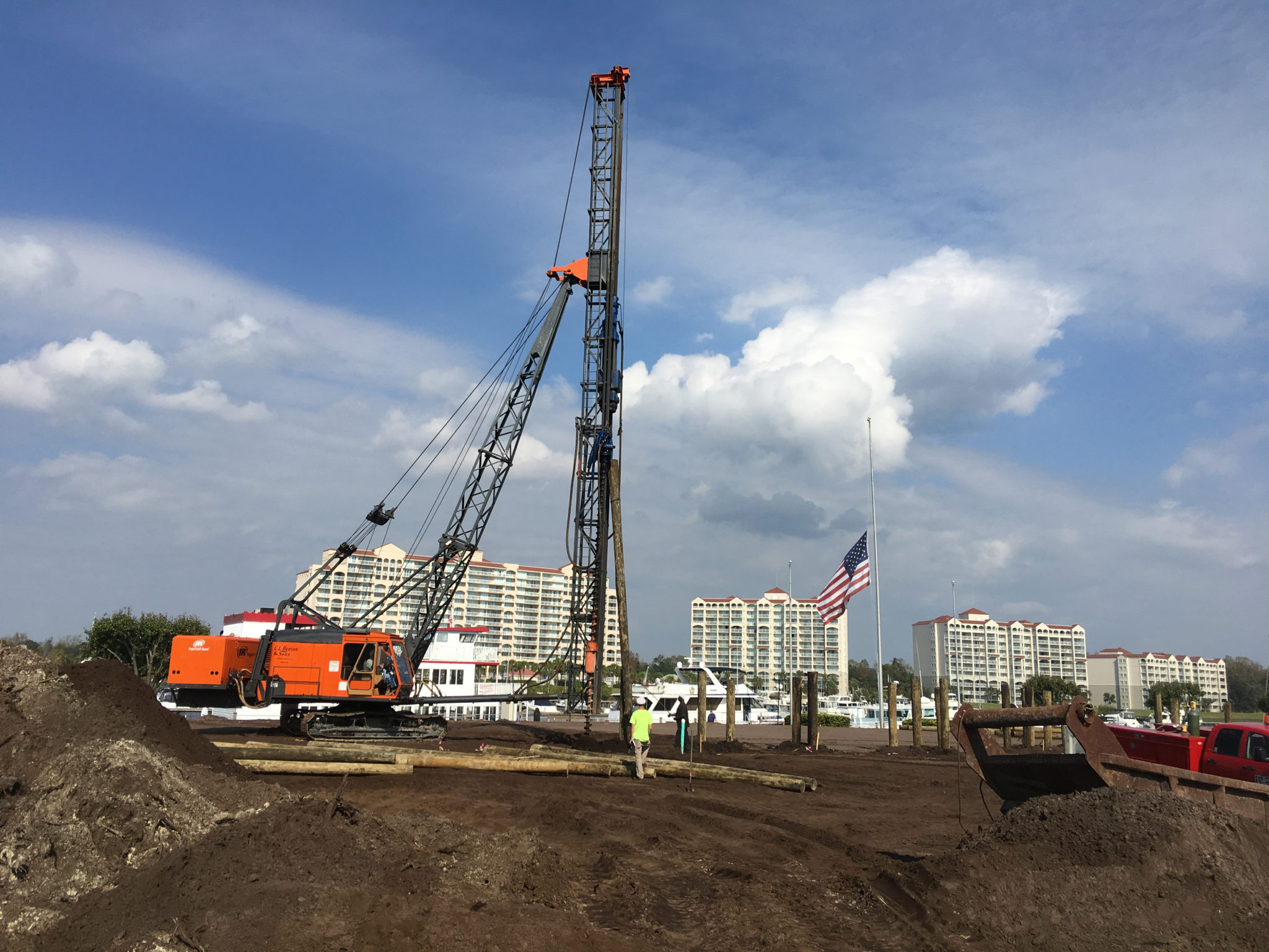 Pile Driving - C.L. Benton & Sons